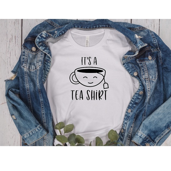 Tops | Custom Sublimated Tea Shirt | Poshmark
